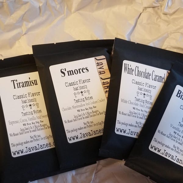 Rainforest Crunch Flavored Coffee Fresh Roasted Coffee Beans Java Jane ...