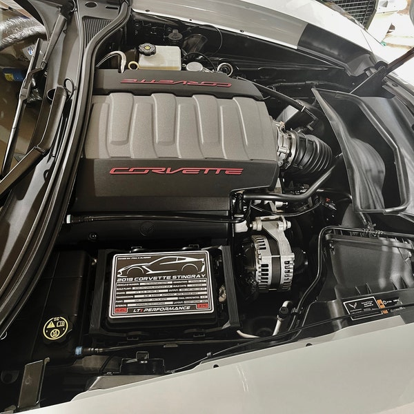 Ford Mustang S197 Custom Aluminum Engine Bay Dress up Plaque Car Show ...