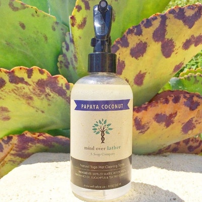 Lavender Mint Natural Yoga Mat Cleaner, 8oz - Etsy