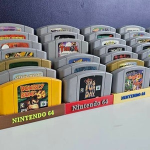 Nintendo 64 N64 Game Display Stand - Etsy