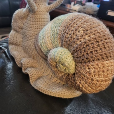 Add-on Round Snail Shell for Giant and Medium Snails Crochet Pattern by ...
