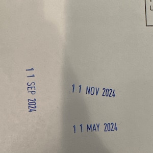 Personalized Teacher Date Stamps, Date and Name Stamps, Adjust Date ...