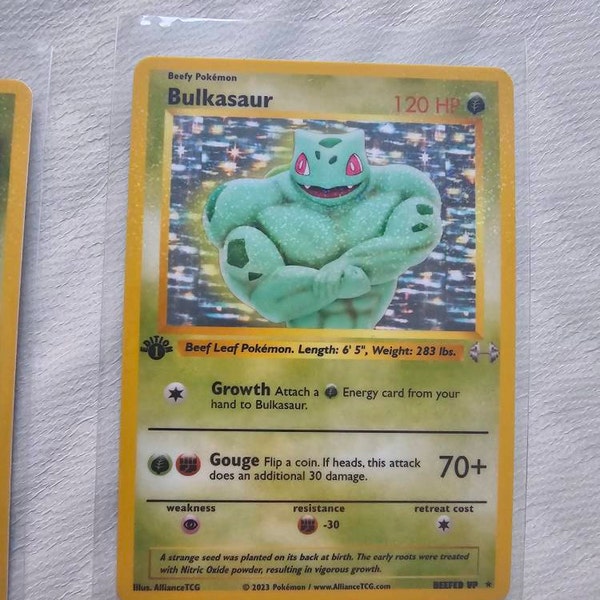 Charizard Base Set Extended Art Full Holo Custom Card - Etsy