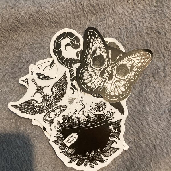 Vintage Glass Mandala Stickers , Well-being Stickers, Vintage Art ...