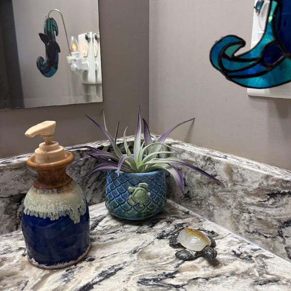 Sea Life Vase - Etsy