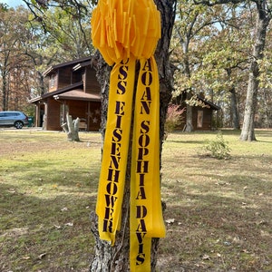 YELLOW RIBBON Deployment BOW Weatherproof for the Troops - Etsy