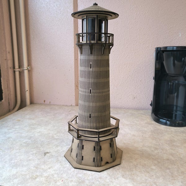 Digital Download SVG- Laser Cut Lighthouse, Glowforge, Nativity, LED ...