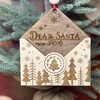 Letter to Santa Envelope SVG Bundle, Lasercut Dear Santa Decor, Santa ...