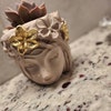 City in the Hands, Concrete Home Decor, Moss Planter, Metropolis ...