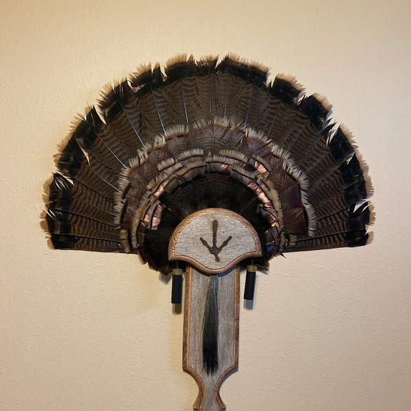 Barn Wood Box Call Turkey Plaque With Shells - Etsy