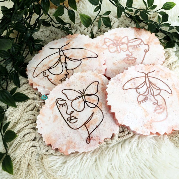 One Line Woman Abstract Face Svg Drawing, Abstract Minimal Beautiful ...