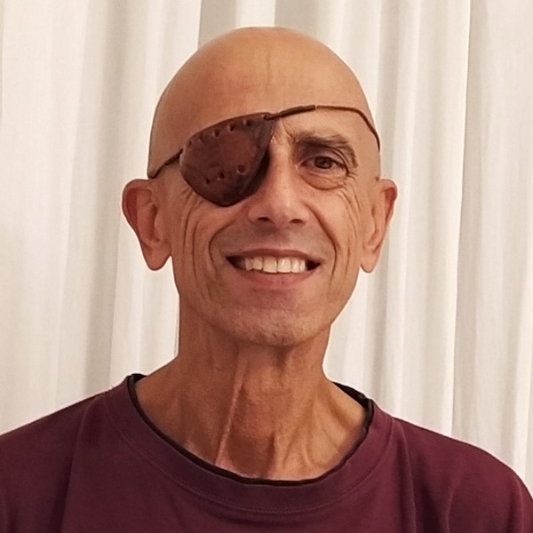 Viking Inspired Leather Eyepatch - Etsy