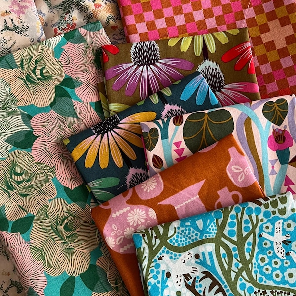 Home by Sarah Golden for Andover Fabrics - Fat Quarter of Whiskers in ...