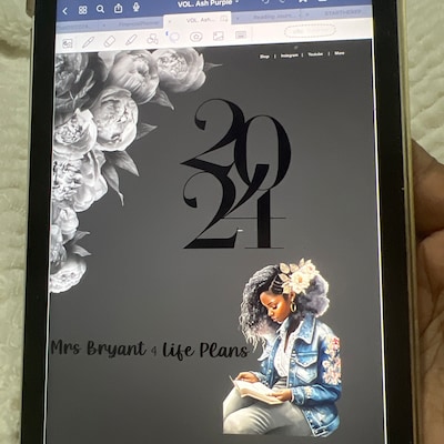 The Chasing Dreams Collection by Luxbook, Digital Planner Stickers ...