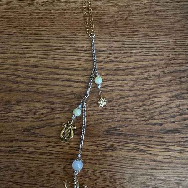 Apollo's Lyre Necklace, Greek Mythology Jewelry, Ancient Greece ...