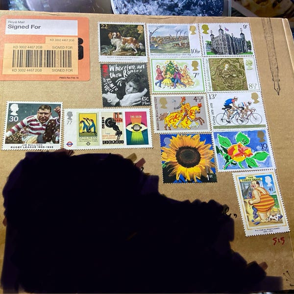 Philately Hobby Stickers | 2 Sheet Sticker Set | A6 | Stamp Collecting ...