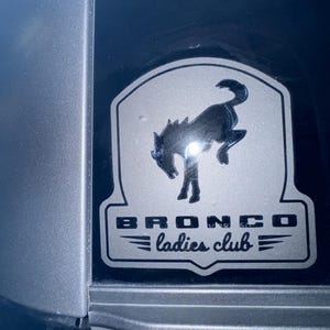 Baby Bronco Decal - Etsy