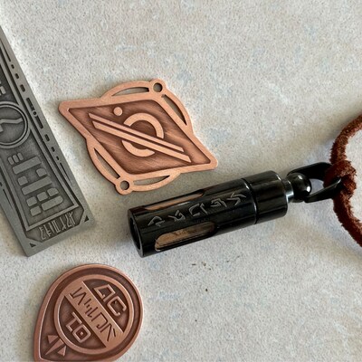 Galactic Starcruiser Halcyon Credit Tokens Sabacc Solid Stainless Steel ...