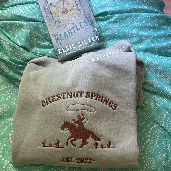 Chestnut Springs Series Sweatshirt / Licensed Elsie Silver Merch / Book ...