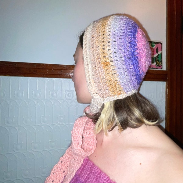 Adult Bonnet - Crochet Pattern PDF - Etsy
