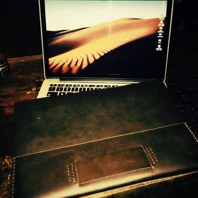 Brown Leather MacBook Case, MacBook Air 13, MacBook Pro 15, MacBook Pro ...