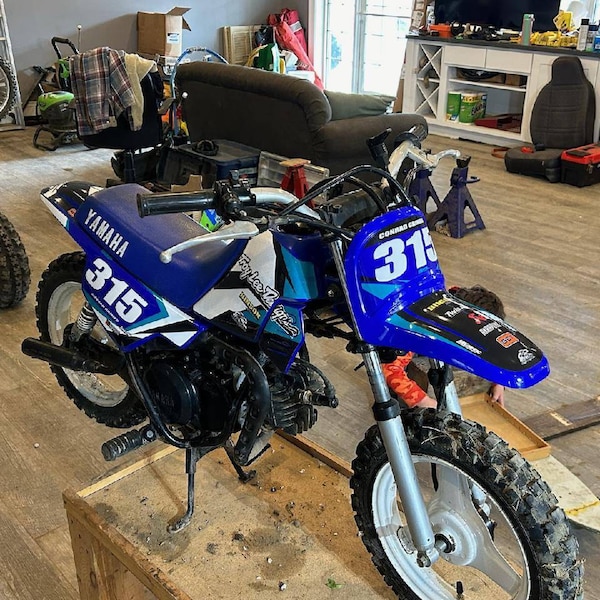 Yamaha PW50 Sticker Kit All Years Scream Style Pee Wee 50 PW 50 ...
