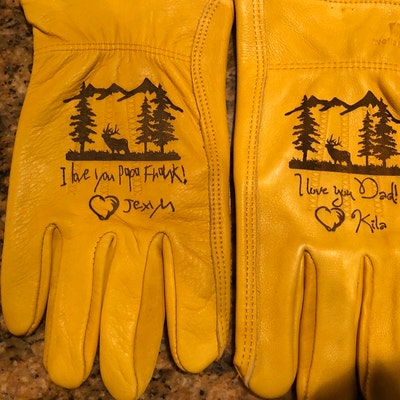 Custom Work Gloves, Personalized Gardening Working Gloves, Construction ...