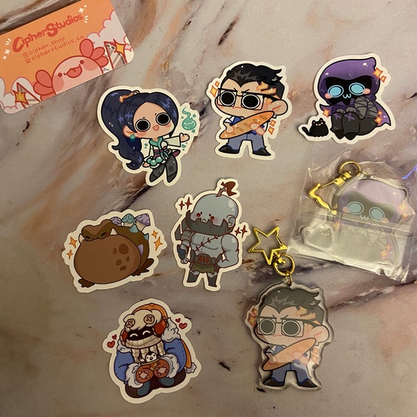 VAL Sticker Set [most Agents!] - Etsy