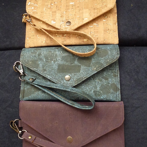 Minimalist Wallet Pattern / PDF Sewing Pattern / Wallet Pattern / Cork ...