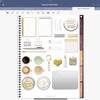Metallic Realistic Digital Planner Coils - Gold, Silver, Rose Gold ...