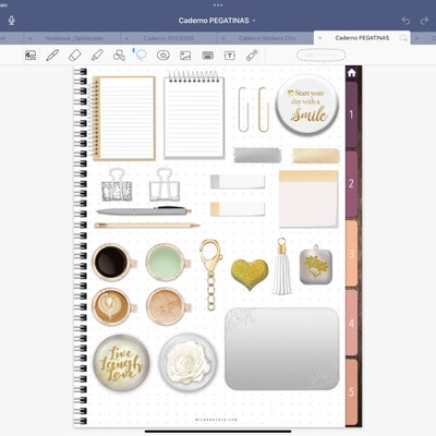 Self Care Digital Stickers Daily Routine Stickers Mental - Etsy