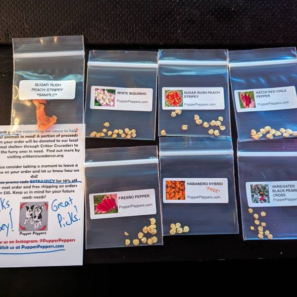Fresno Red Pepper Premium Seeds Packet - Etsy
