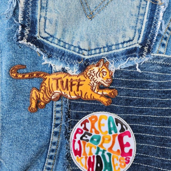 Tuff Tiger Patch - Etsy