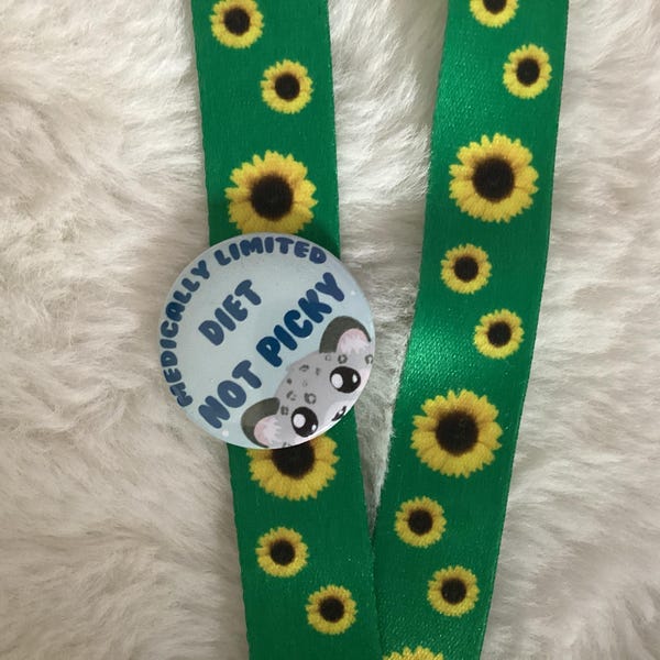 Hidden Disability Awareness Pins – Custom Animal & Text, 3 Sizes ...