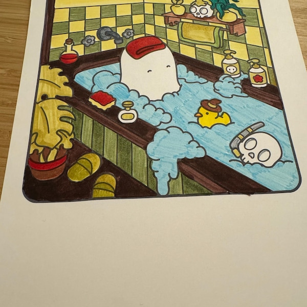 Halloween Coloring Pages, 40 Cute, Cozy, Spooky Vibes Illustrations ...