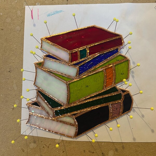 Stained Glass Pattern Sewing Machine Suncatcher - Etsy