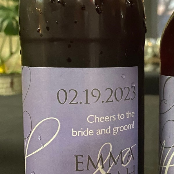 Wedding Beer Bottle Labels - I Do Brew Labels - Custom Beer Labels ...