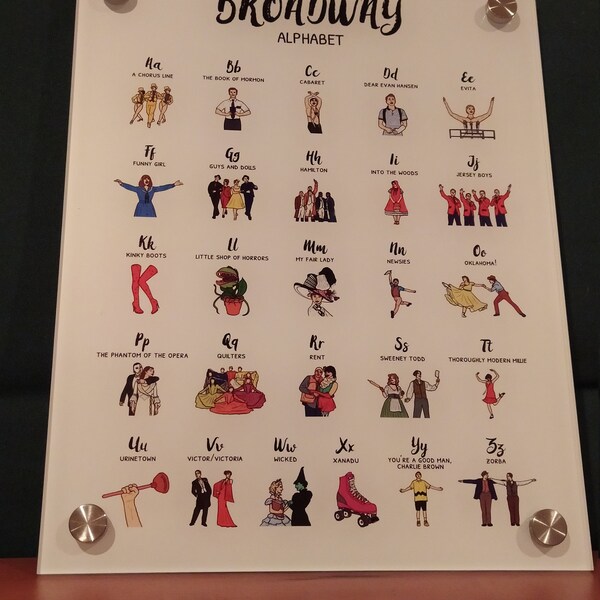 Printable Wall Art | Broadway Musical Digital Poster - A3 - 11x17 ...