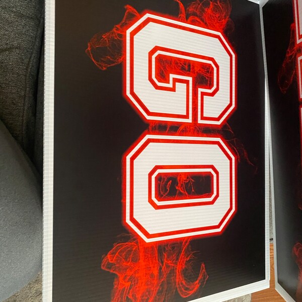 Cheerleading Signs With Handles, Cheer Signs for Competition, Custom ...