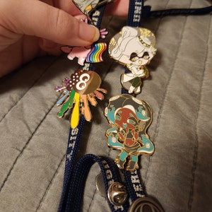 Off the Hook Enamel Pins : Marina and Pearl - Etsy