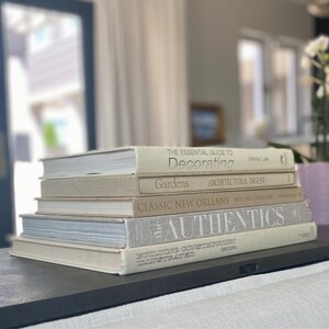 Set of 5 Vintage Decorative Books in Your Choice of Color - Etsy