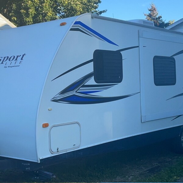 RV, Trailer, Camper, Motorhome Large Vinyl Decals/graphics Kit-k-0010bl ...