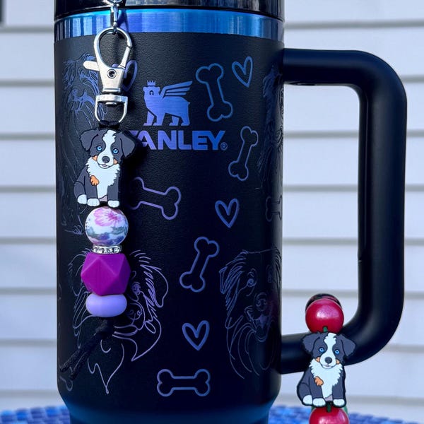 Pig Ink Pen // Silicone & Acrylic Beads Beaded Ink Pen // Many Options ...