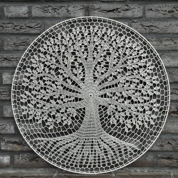 Crochet Pattern Tree of Life Pattern Download ENGLISH ONLY mandala ...