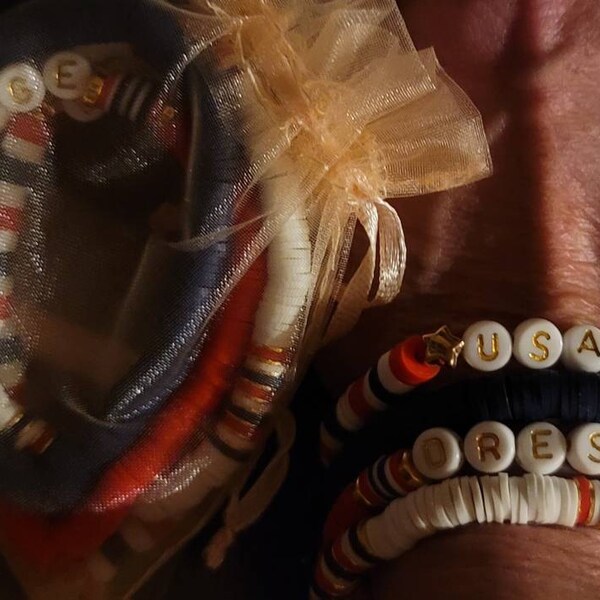 Florida Gators Stackable Bracelets - Etsy