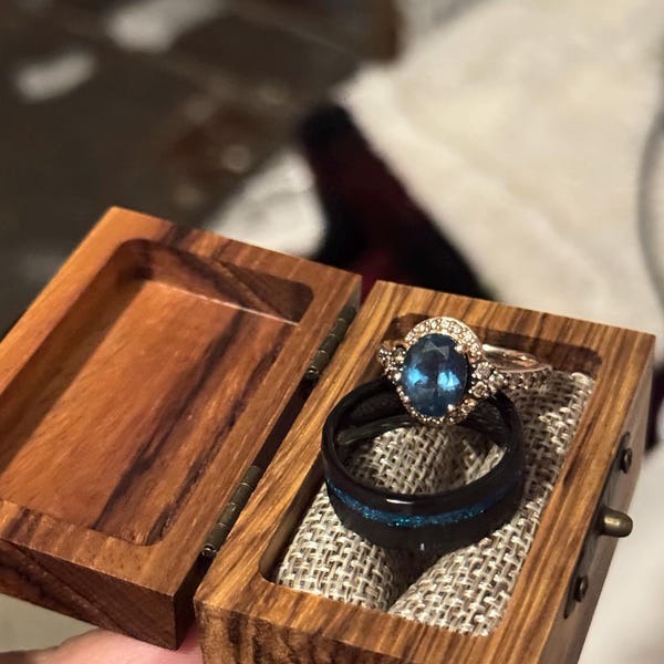 Matte Rose Gold Hammered Damascus Steel Ring Band 8mm Ring Men Wedding Ring Damascus Steel Ring ...