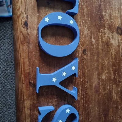 ROAR Wooden Scallop Bunting Flags Kid's Bedroom/nursery/playroom Decor ...