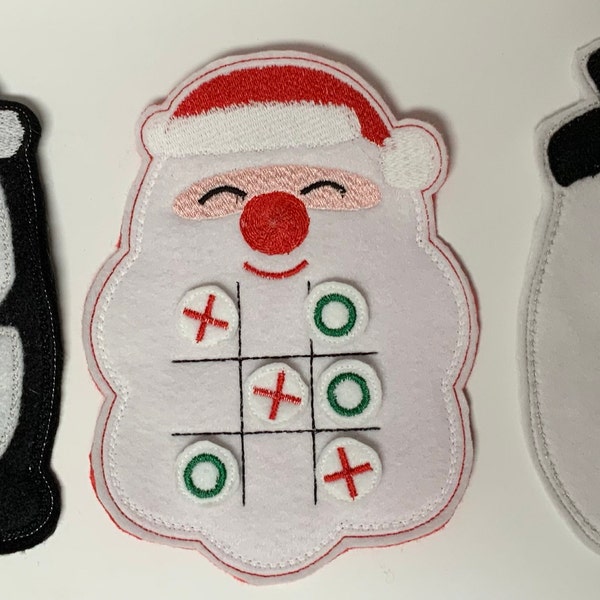 Digital Download Christmas Tic Tac Toe Game Set of 4 Designs in the ...