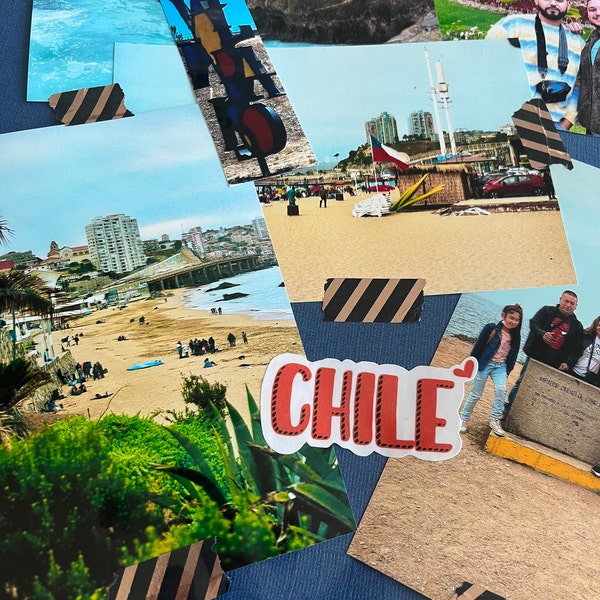 Chile Sticker Pack of 5 | Cacha? | Chile Country | - Etsy