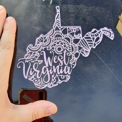 Virginia Car Decal - Etsy